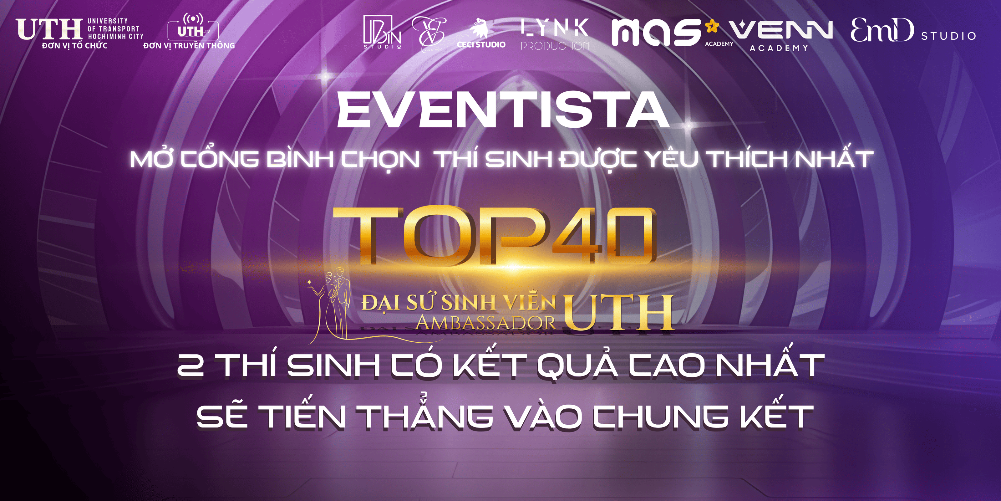 Bình chọn Đại sứ Sinh viên UTH 2025