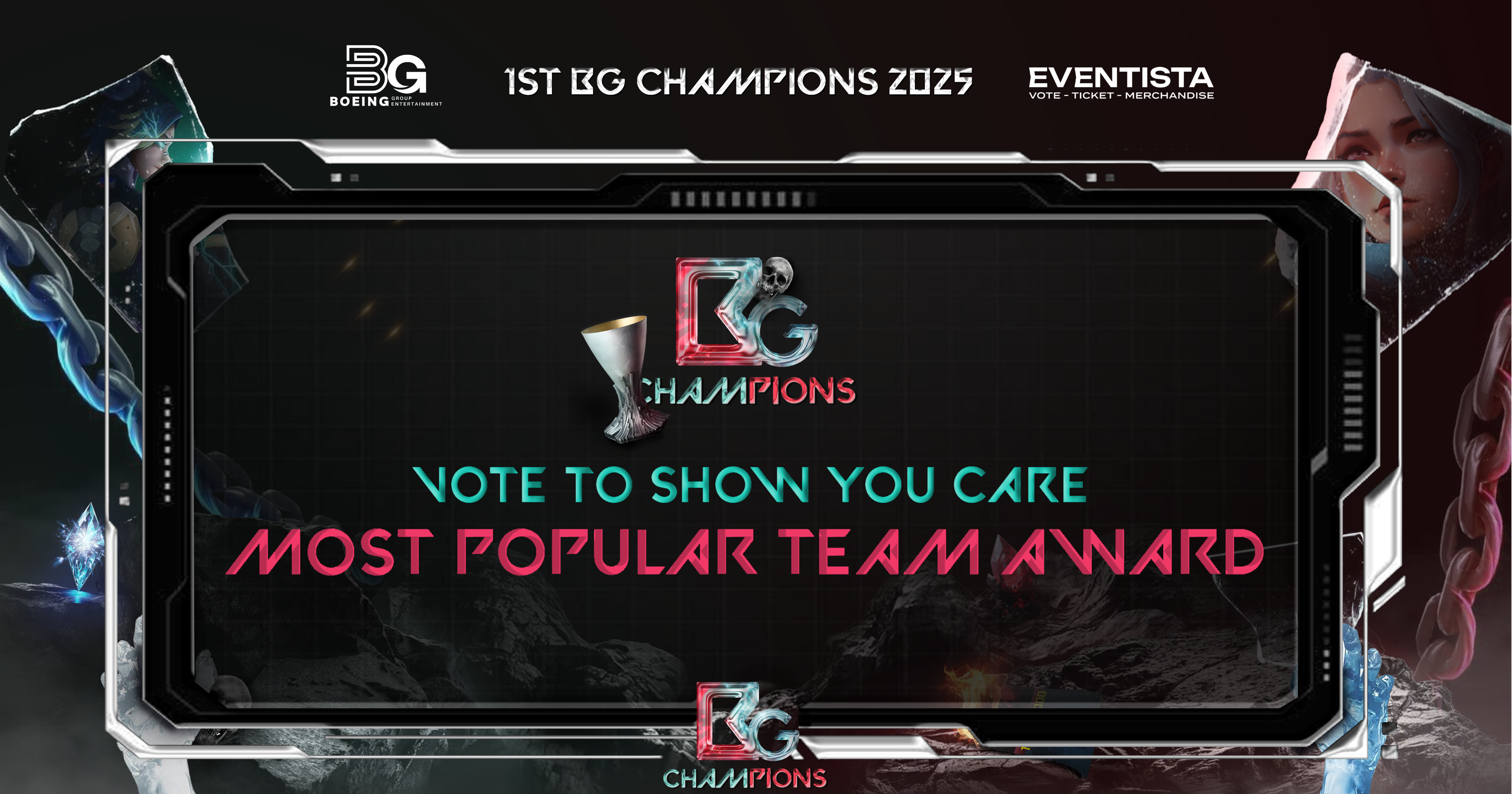Cổng bình chọn BG Champions 2025