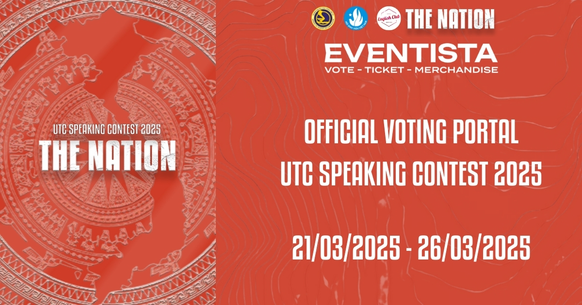 Cổng bình chọn UTC Speaking Contest 2025