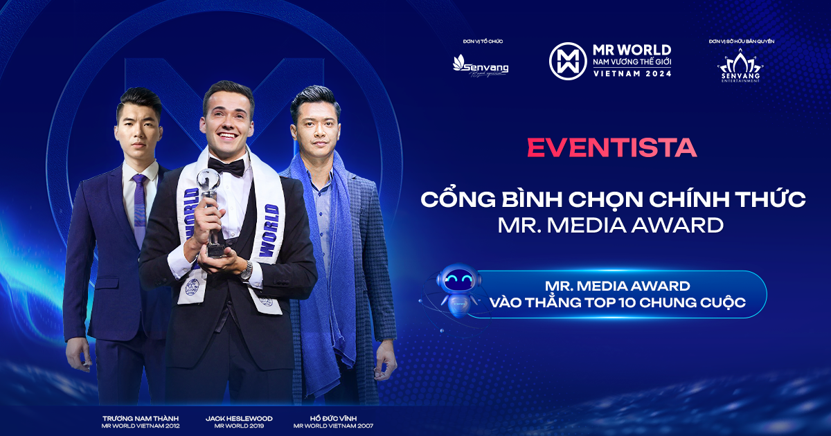 Danh sách thí sinh Bình chọn Mr. Media Award