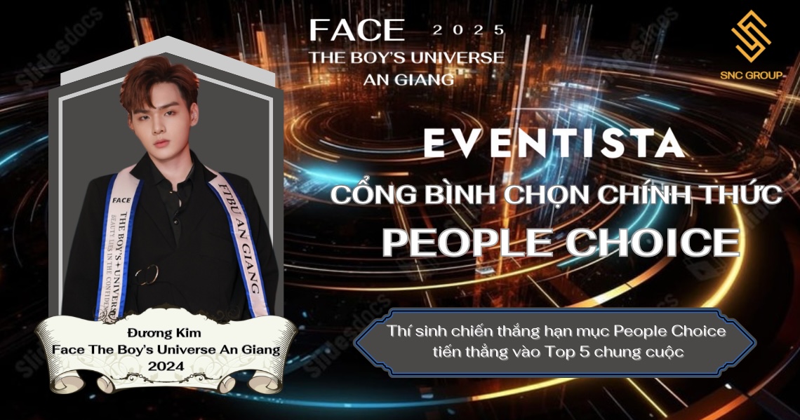 Cổng bình chọn Face The Boy's Universe An Giang 2025