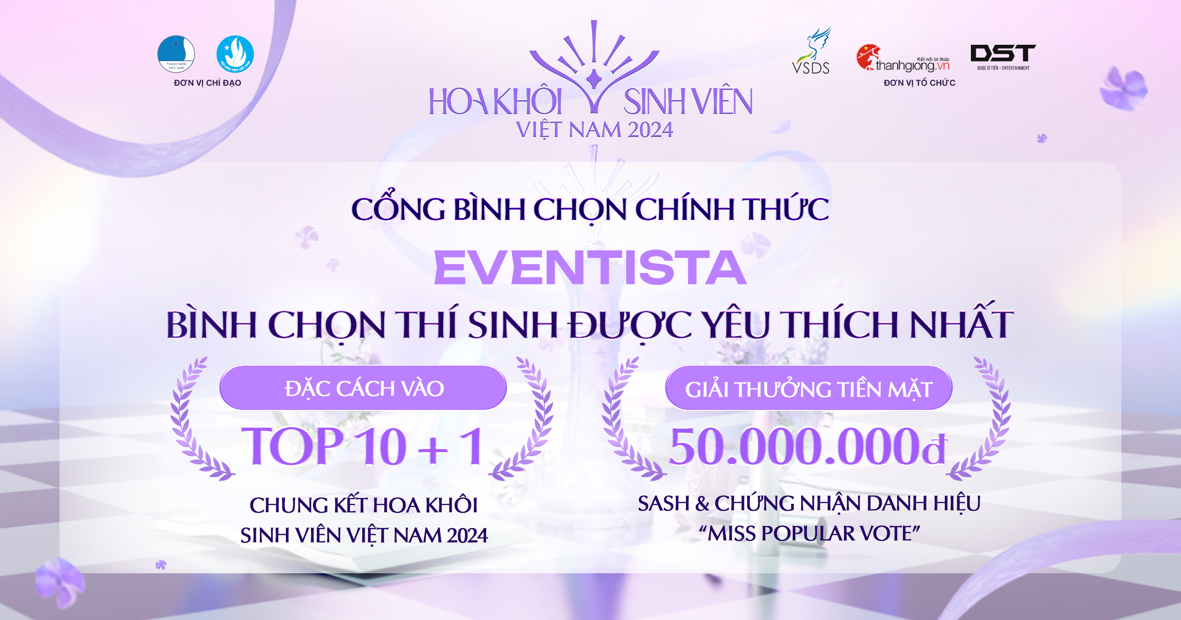 Bình chọn hoa khôi sinh viên Việt Nam 2024